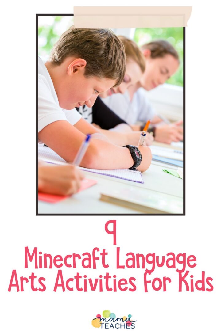 9 Minecraft Language Arts Activities for Kids - Mama Teaches