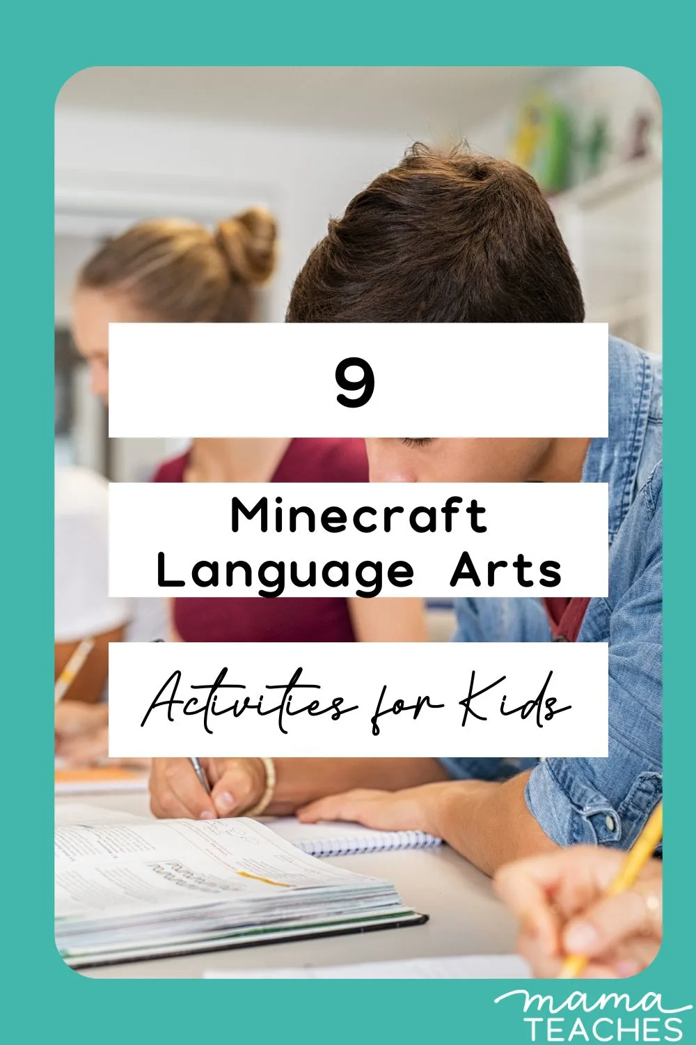 9 Minecraft Language Arts Activities for Kids - Mama Teaches