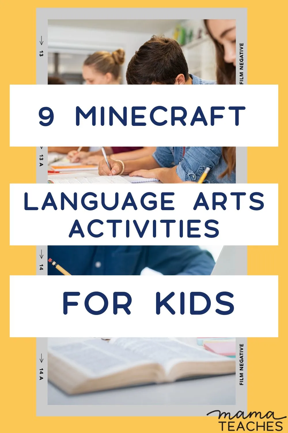 9 Minecraft Language Arts Activities for Kids - Mama Teaches