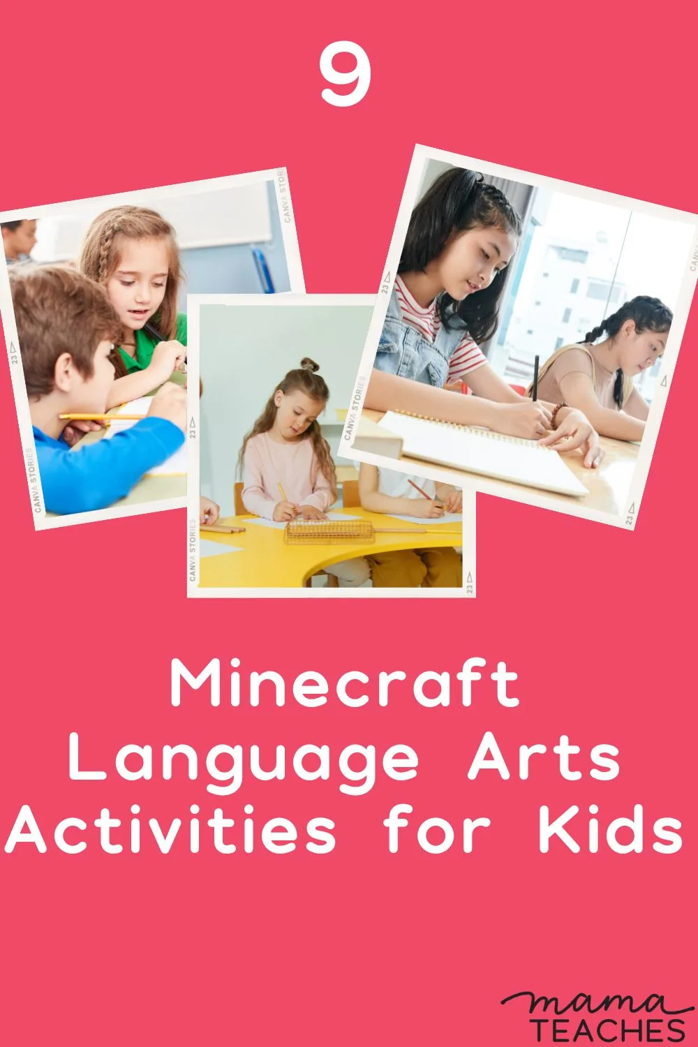 9 Minecraft Language Arts Activities for Kids - Mama Teaches