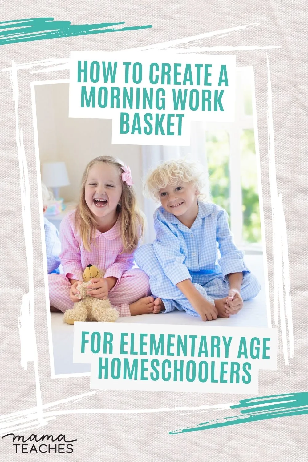 Create a Morning Work Basket for Elementary Age Homeschoolers - Mama ...