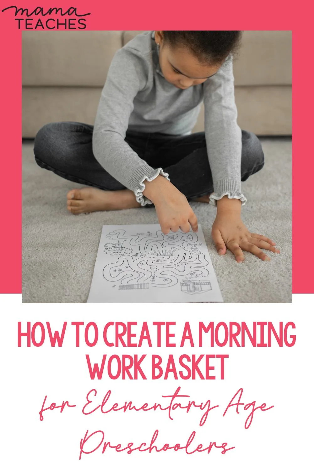 Create a Morning Work Basket for Elementary Age Homeschoolers - Mama ...