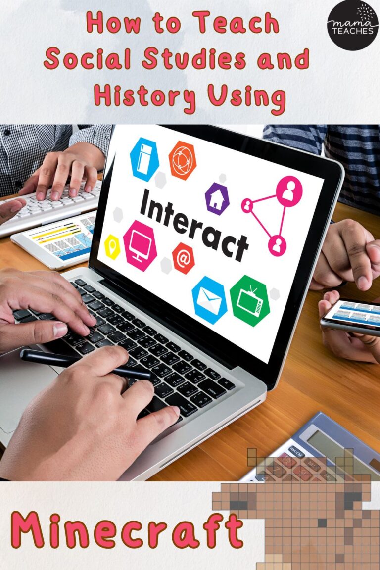 How to Teach Social Studies and History Using Minecraft - Mama Teaches