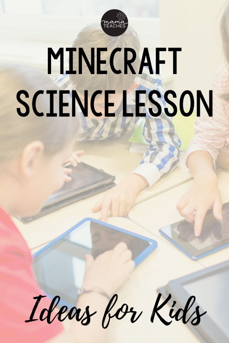 Minecraft Science Lesson Ideas for Kids - Mama Teaches