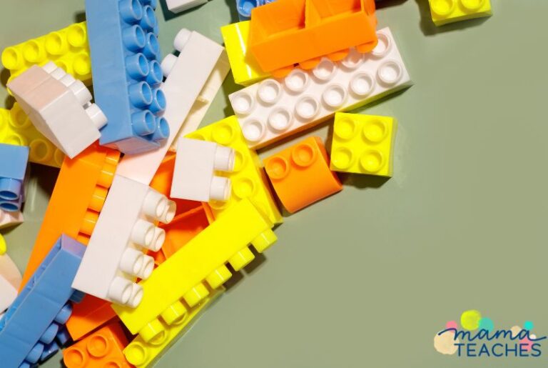 Ways to Use LEGOs to Teach Reading - Mama Teaches