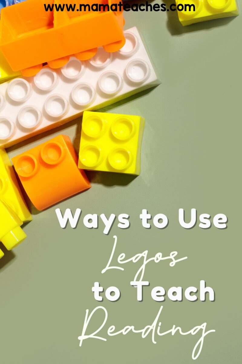 Ways to Use LEGOs to Teach Reading - Mama Teaches