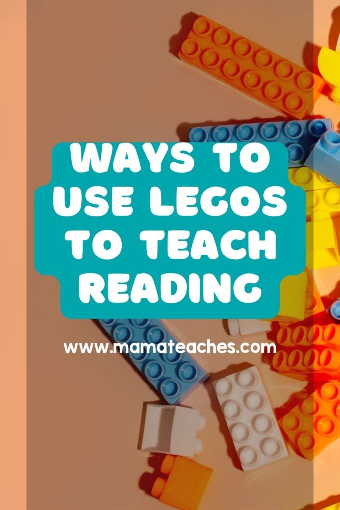 Ways to Use LEGOs to Teach Reading - Mama Teaches