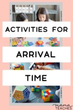Activities for Arrival Time - Mama Teaches