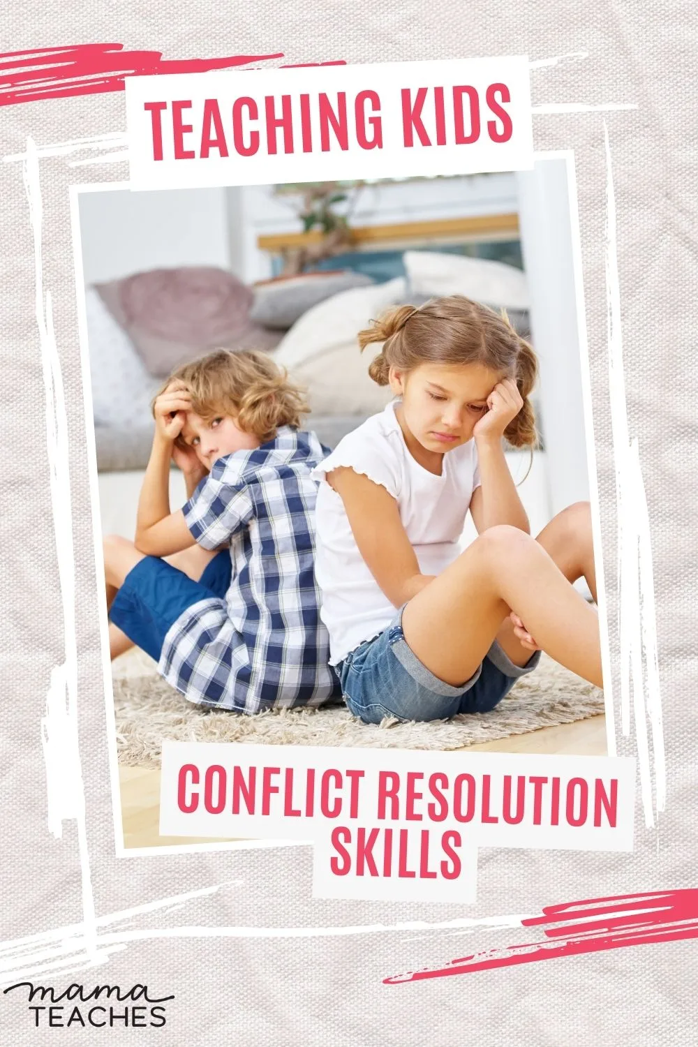 Teaching Kids Conflict Resolution Skills - Mama Teaches