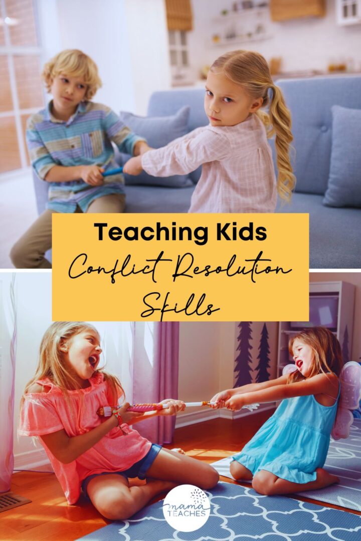 Teaching Kids Conflict Resolution Skills - Mama Teaches