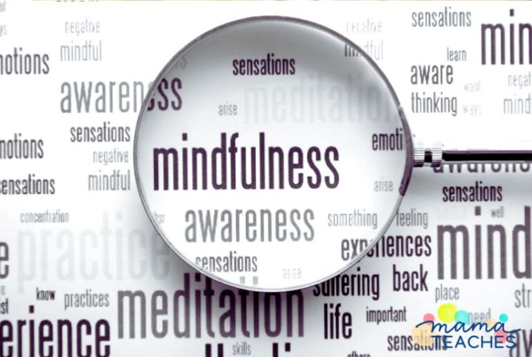 Teaching Mindfulness to Children - Mama Teaches Teaching Mindfulness to Children - Mama Teaches