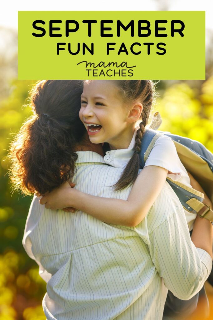 Fun Facts About September - Mama Teaches