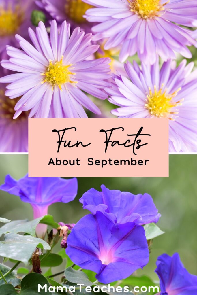 Fun Facts About September - Mama Teaches