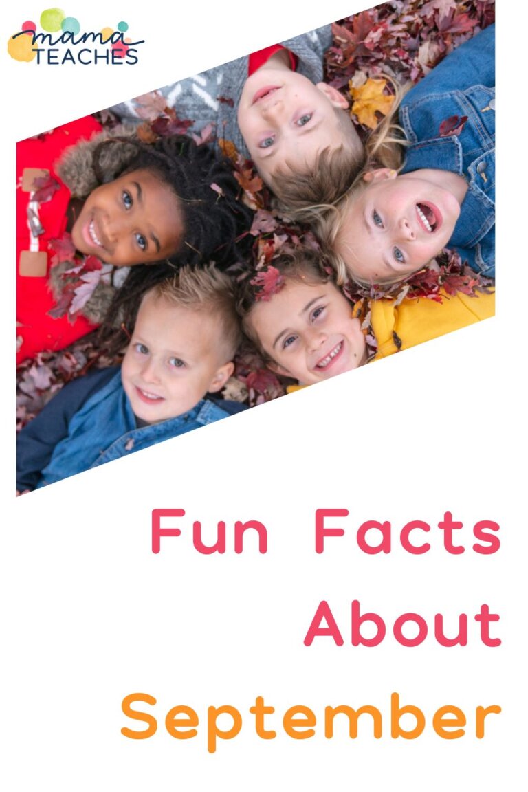 Fun Facts About September - Mama Teaches