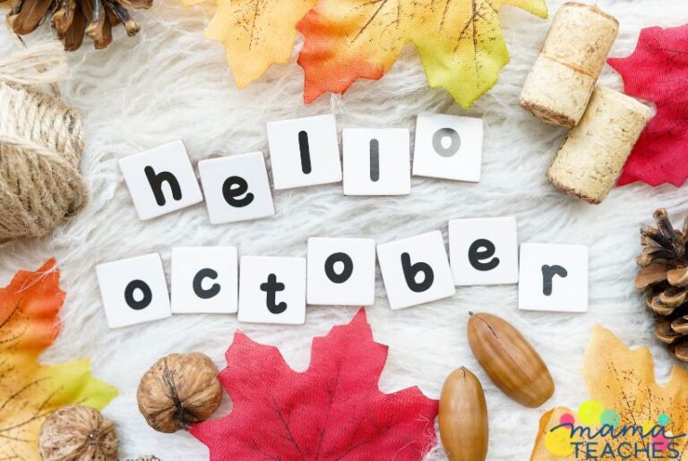 Fun Facts About October - Mama Teaches