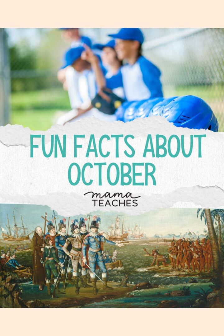 Fun Facts About October - Mama Teaches