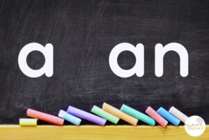 How to Teach A and An - Mama Teaches