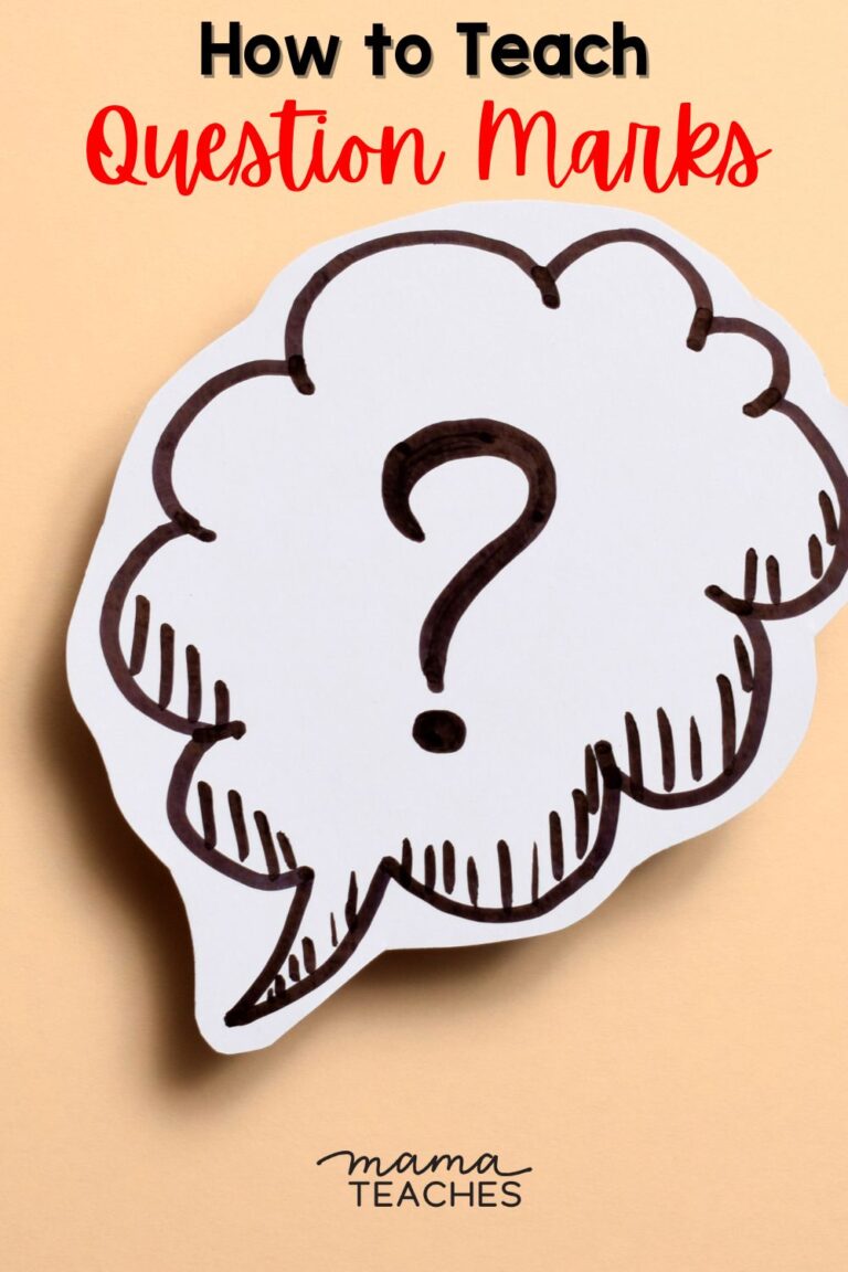 How to Teach Quotation Marks - Mama Teaches