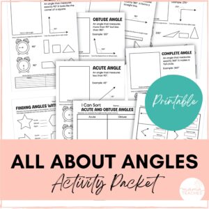 Fun Angles Lesson Ideas - Mama Teaches