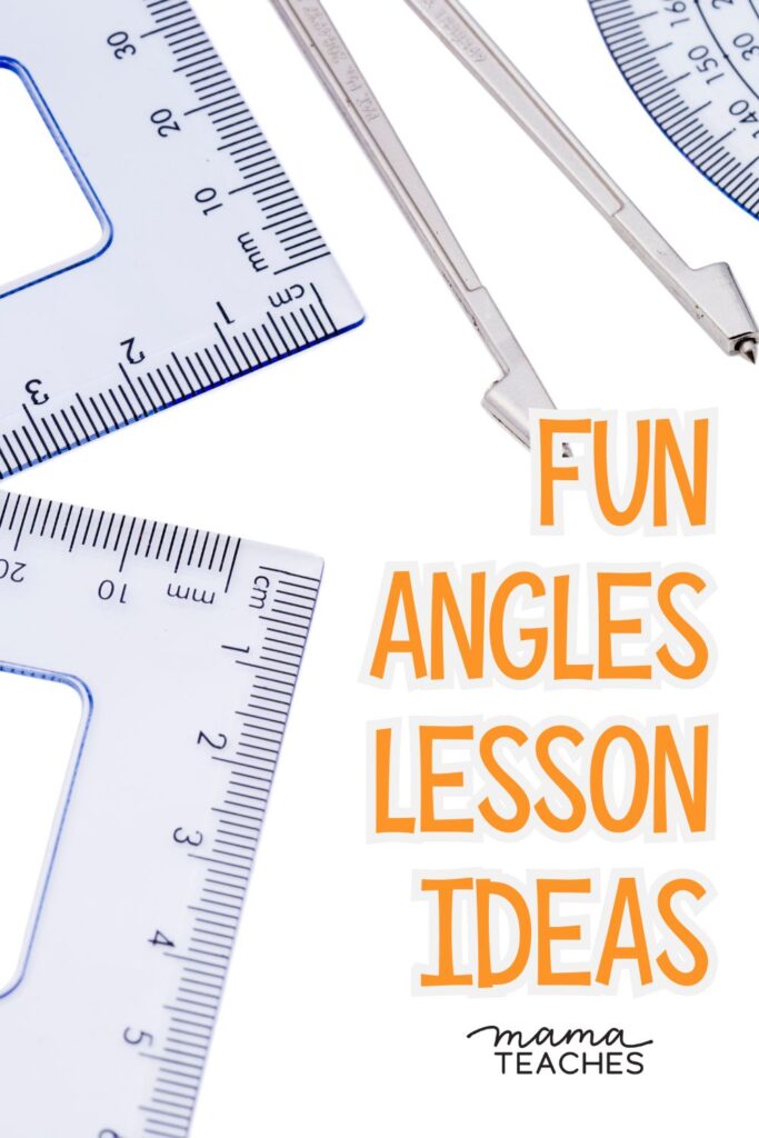 Fun Angles Lesson Ideas - Mama Teaches
