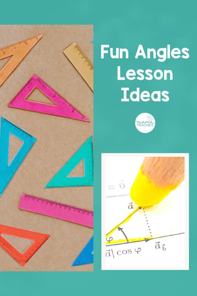 Fun Angles Lesson Ideas - Mama Teaches