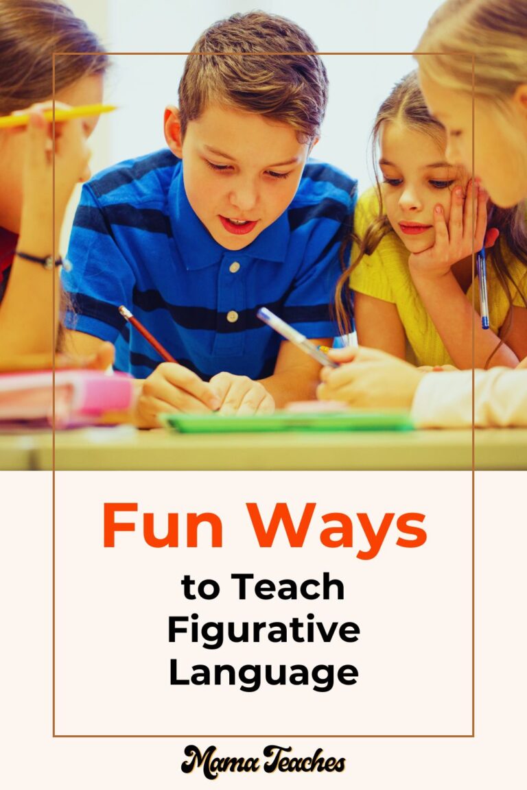 Fun Ways to Teach Figurative Language - Mama Teaches