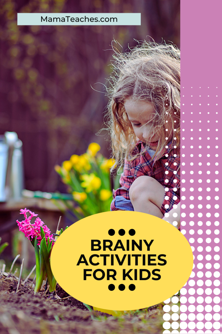 Brainy Activities for Kids That Don't Include Textbooks - Mama Teaches